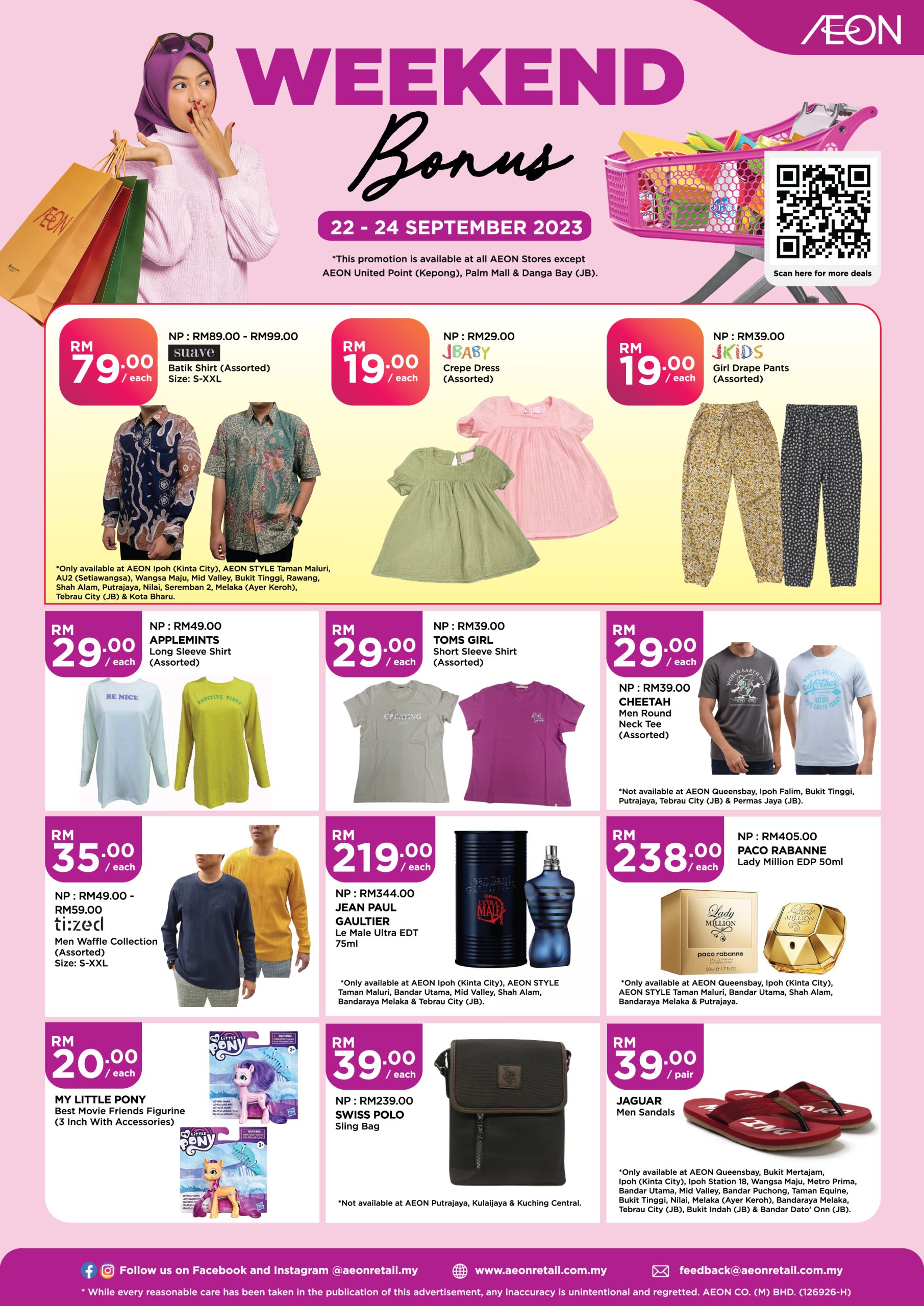 AEON Weekend Bonus - AEON CO. (M) BHD.