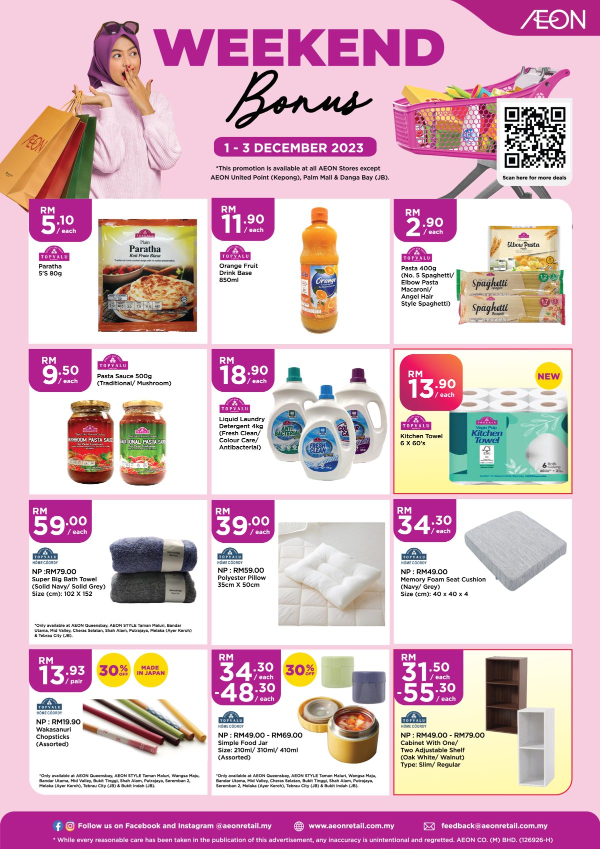 AEON Weekend Bonus - AEON CO. (M) BHD.