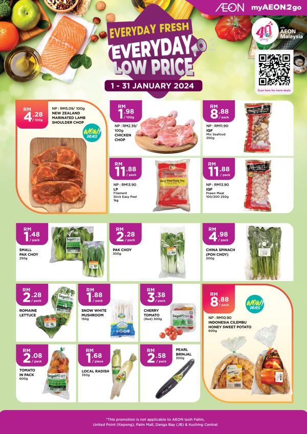 Everyday Fresh, Everyday Low Price - AEON CO. (M) BHD.