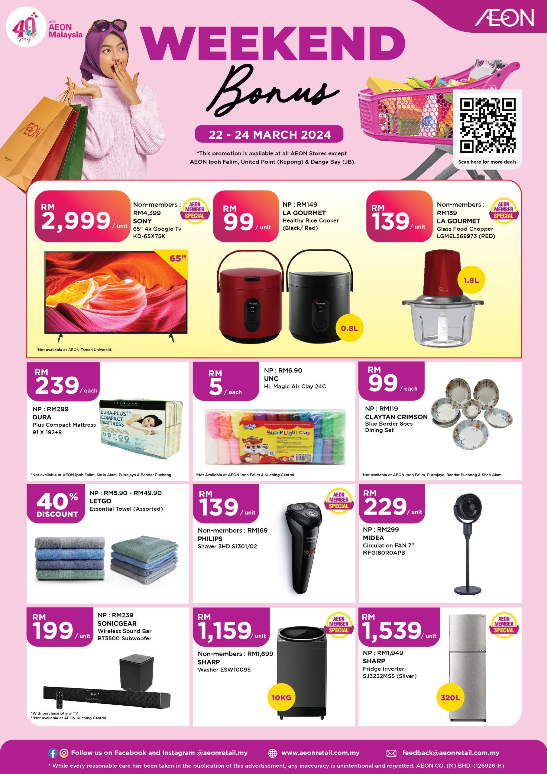 AEON Weekend Bonus - AEON CO. (M) BHD.