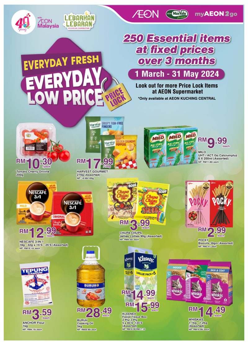 Everyday Fresh, Everyday Low Price - AEON CO. (M) BHD.