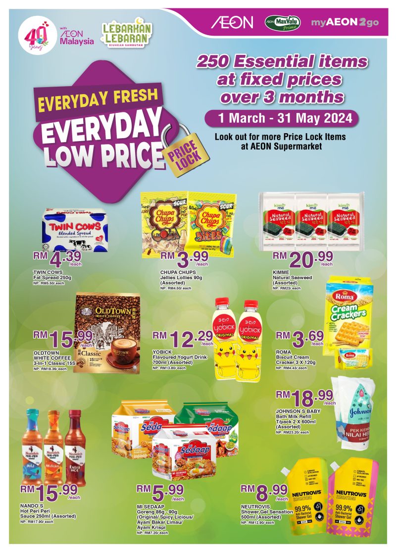 Everyday Fresh, Everyday Low Price - AEON CO. (M) BHD.