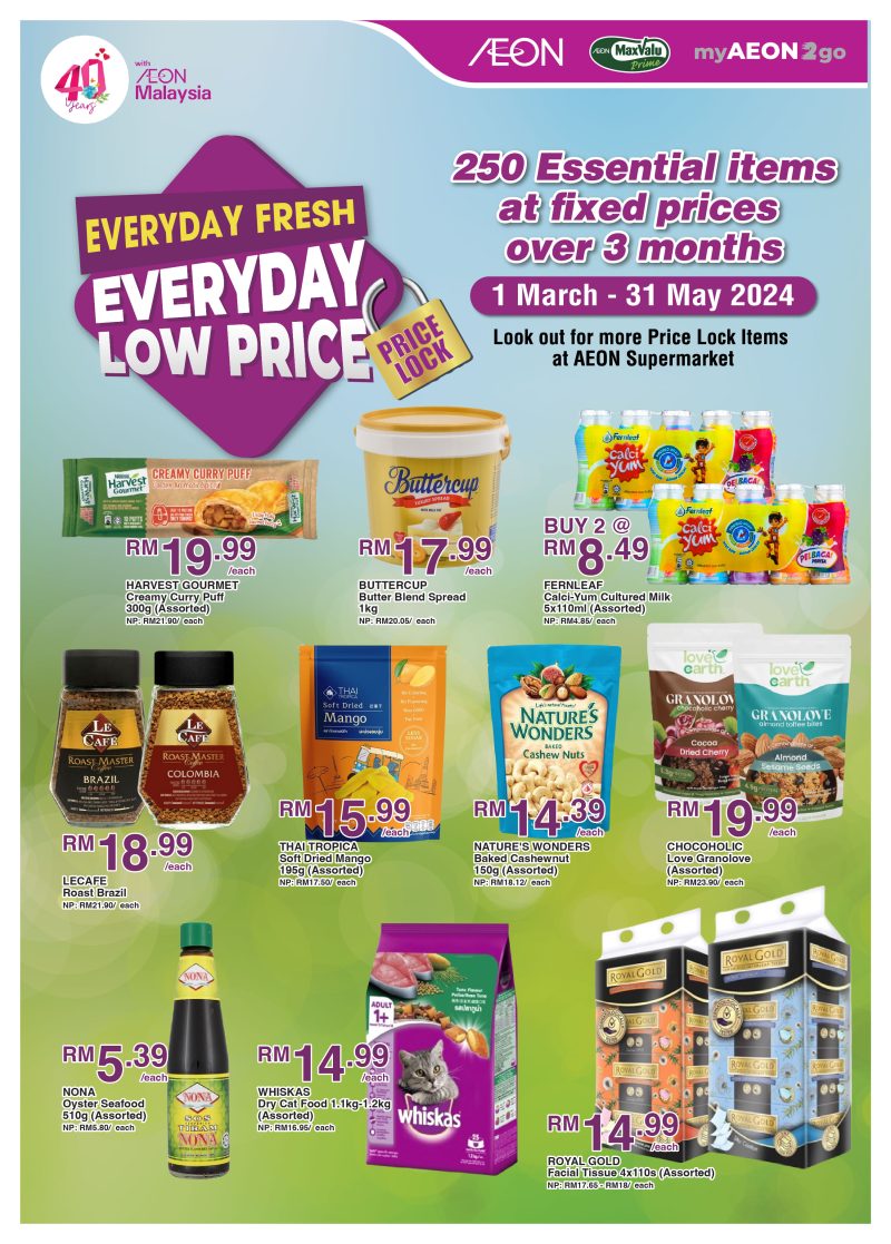 Everyday Fresh, Everyday Low Price - AEON CO. (M) BHD.