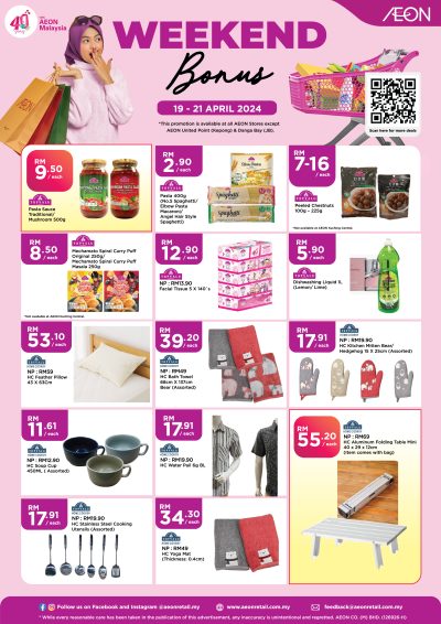 AEON Weekend Bonus - AEON CO. (M) BHD.