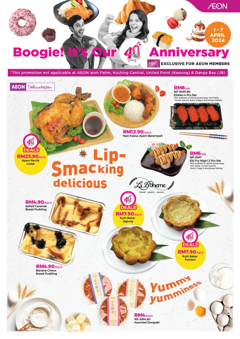 AEON 40th Anniversary Promotion - AEON CO. (M) BHD.