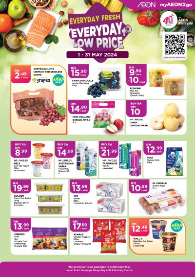 Everyday Fresh, Everyday Low Price - AEON CO. (M) BHD.