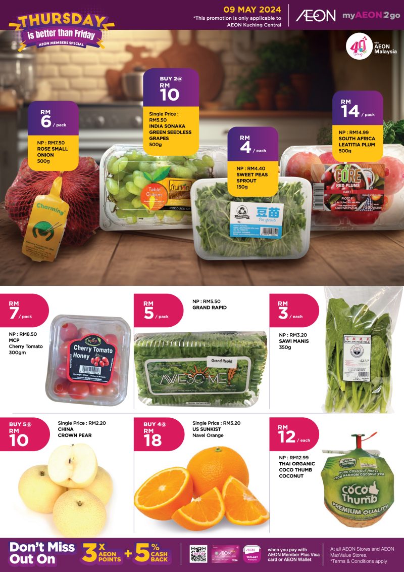 Thursday is Better than Friday - AEON CO. (M) BHD.