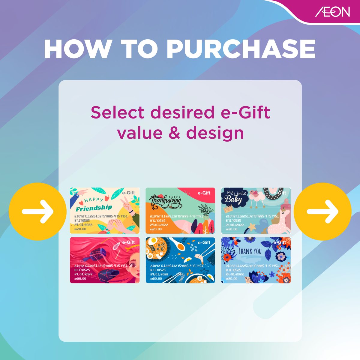 AEON e-Gift - AEON CO. (M) BHD.