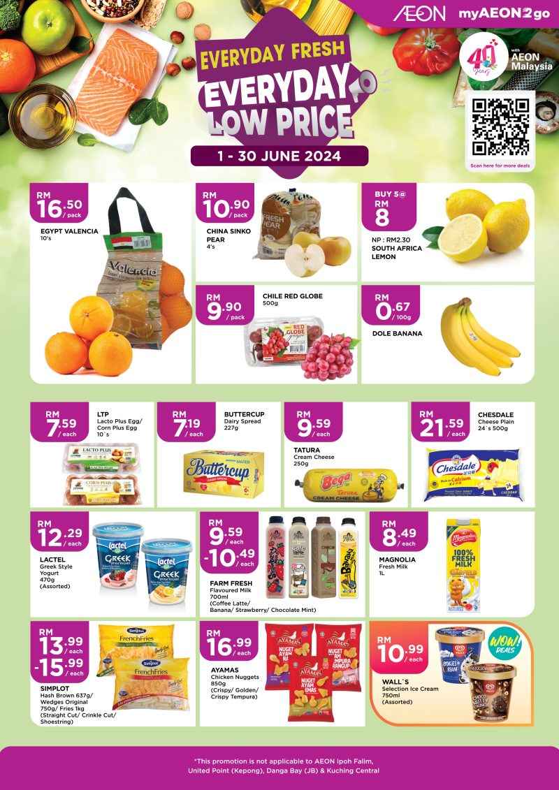 Everyday Fresh, Everyday Low Price - AEON CO. (M) BHD.