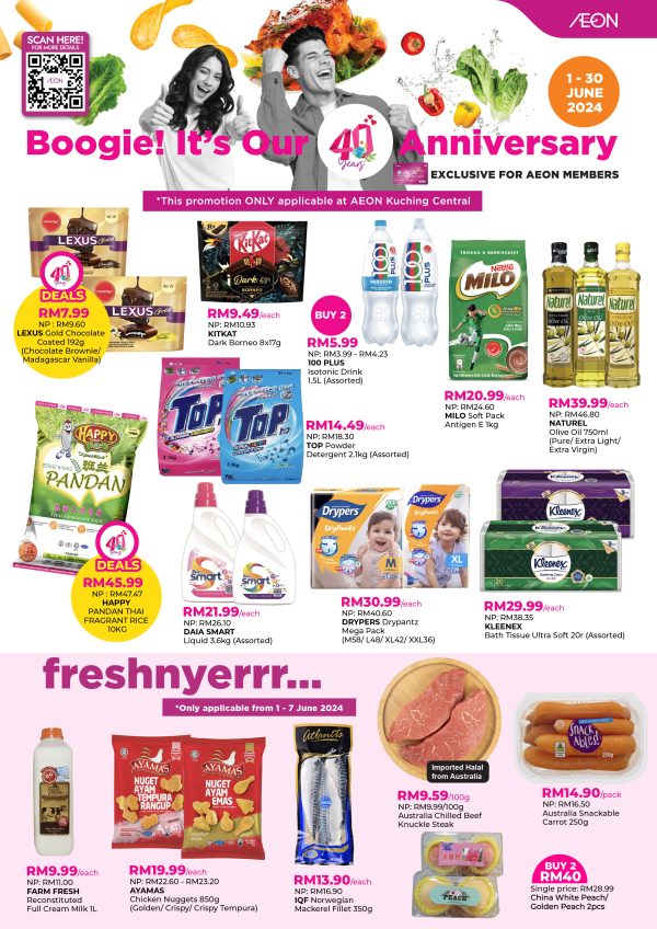 AEON 40th Anniversary Promotion - AEON CO. (M) BHD.