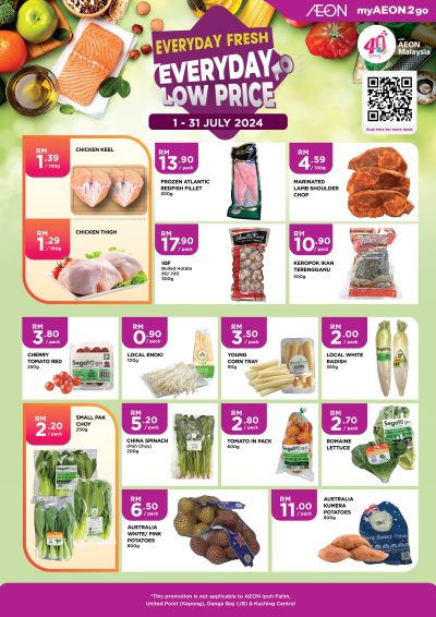 Everyday Fresh, Everyday Low Price - AEON CO. (M) BHD.
