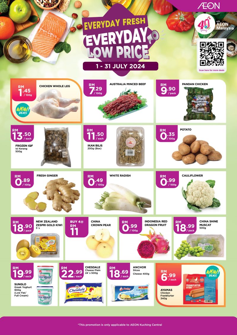 Everyday Fresh, Everyday Low Price - AEON CO. (M) BHD.