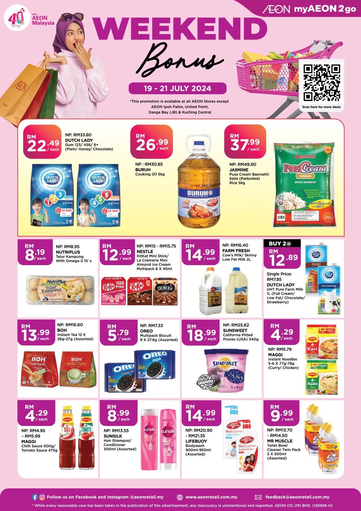 AEON Weekend Bonus - AEON CO. (M) BHD.