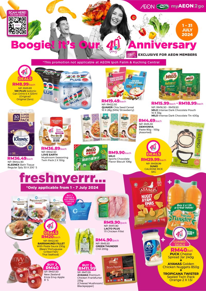 AEON 40th Anniversary Promotion - AEON CO. (M) BHD.