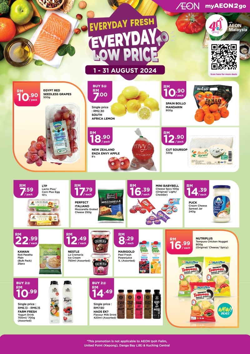 Everyday Fresh, Everyday Low Price - AEON CO. (M) BHD.