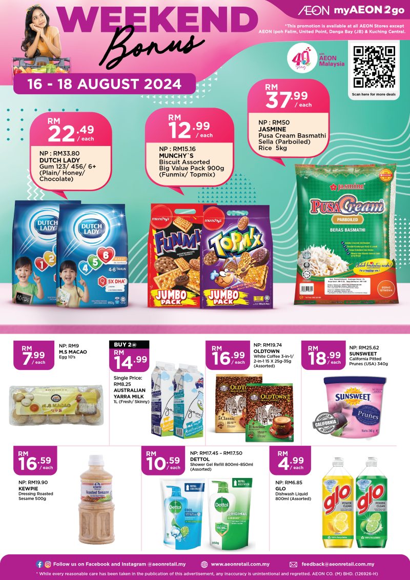 AEON Weekend Bonus - AEON CO. (M) BHD.
