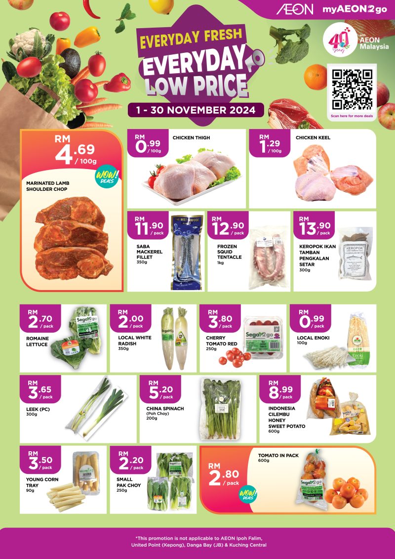 Everyday Fresh, Everyday Low Price - AEON CO. (M) BHD.