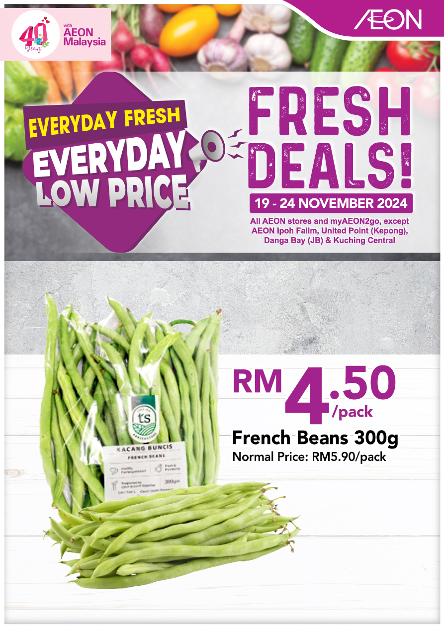 Everyday Fresh, Everyday Low Price - AEON CO. (M) BHD.
