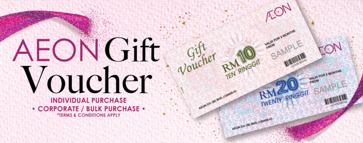 AEON Gift Voucher - AEON CO. (M) BHD.