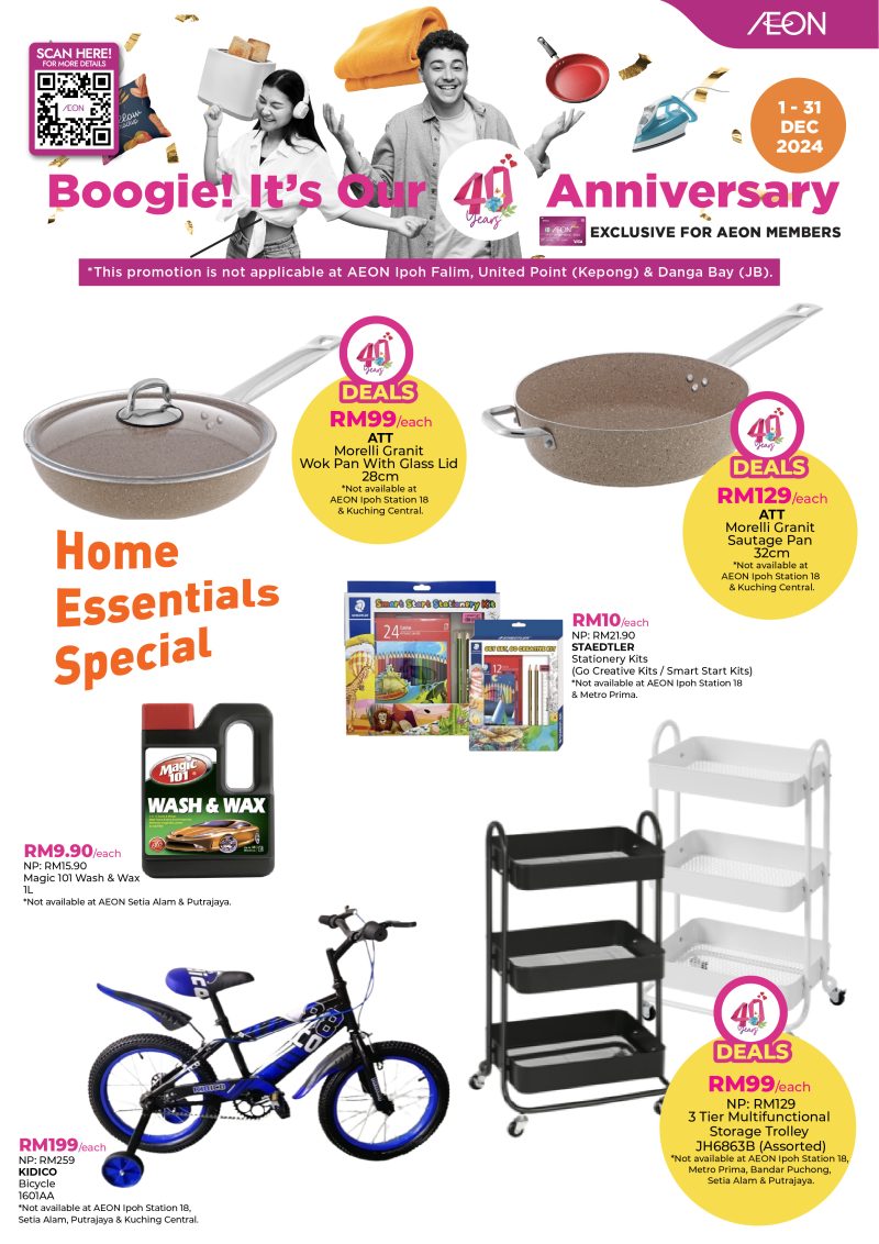 AEON 40th Anniversary Promotion - AEON CO. (M) BHD.