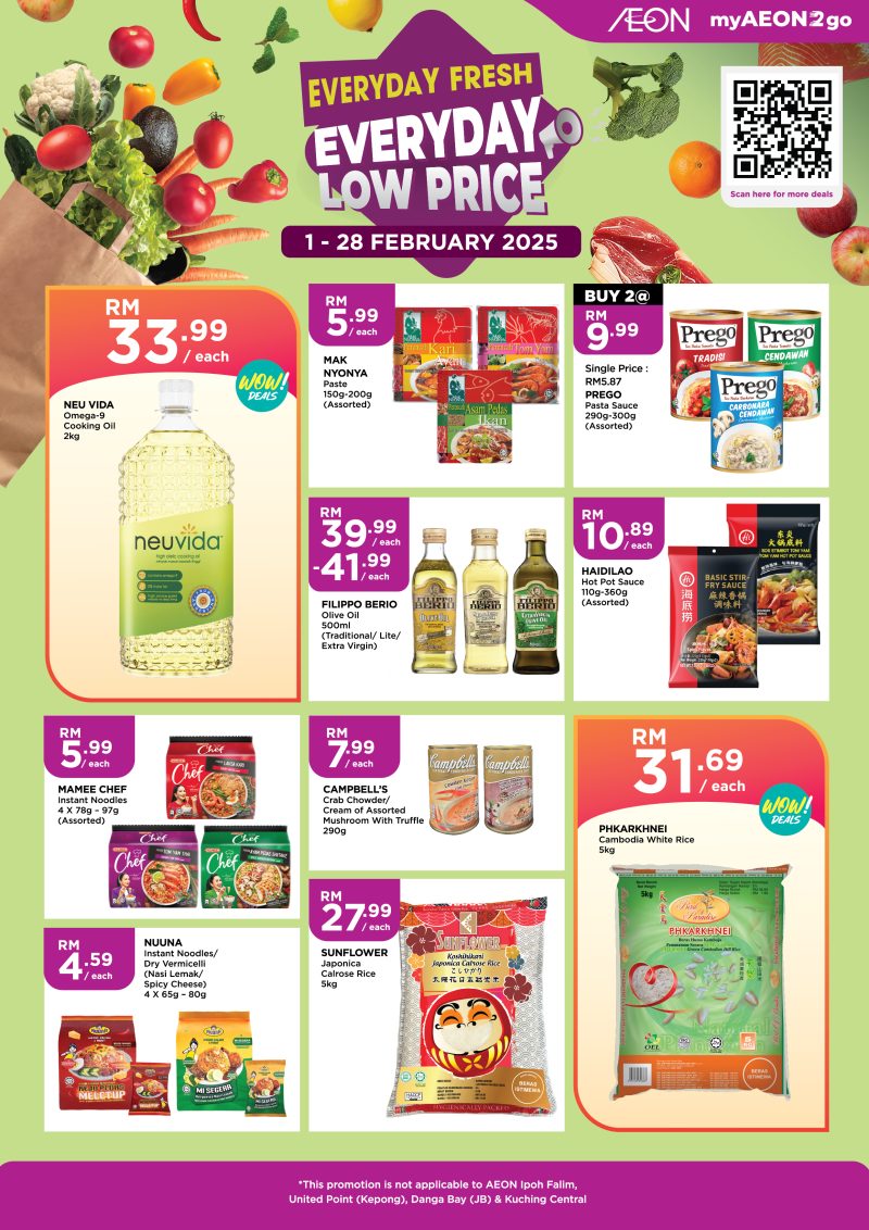 Everyday Fresh, Everyday Low Price - AEON CO. (M) BHD.