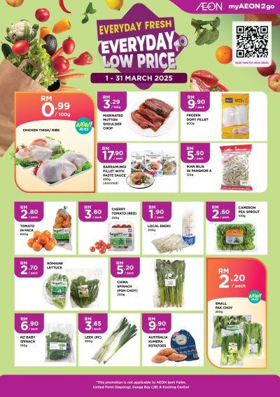 Everyday Fresh, Everyday Low Price - AEON CO. (M) BHD.