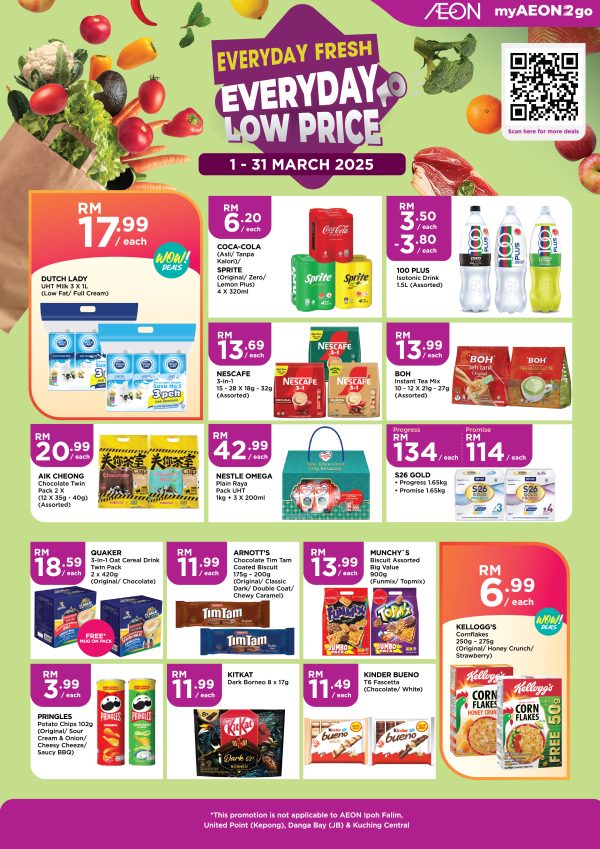 Everyday Fresh, Everyday Low Price - AEON CO. (M) BHD.