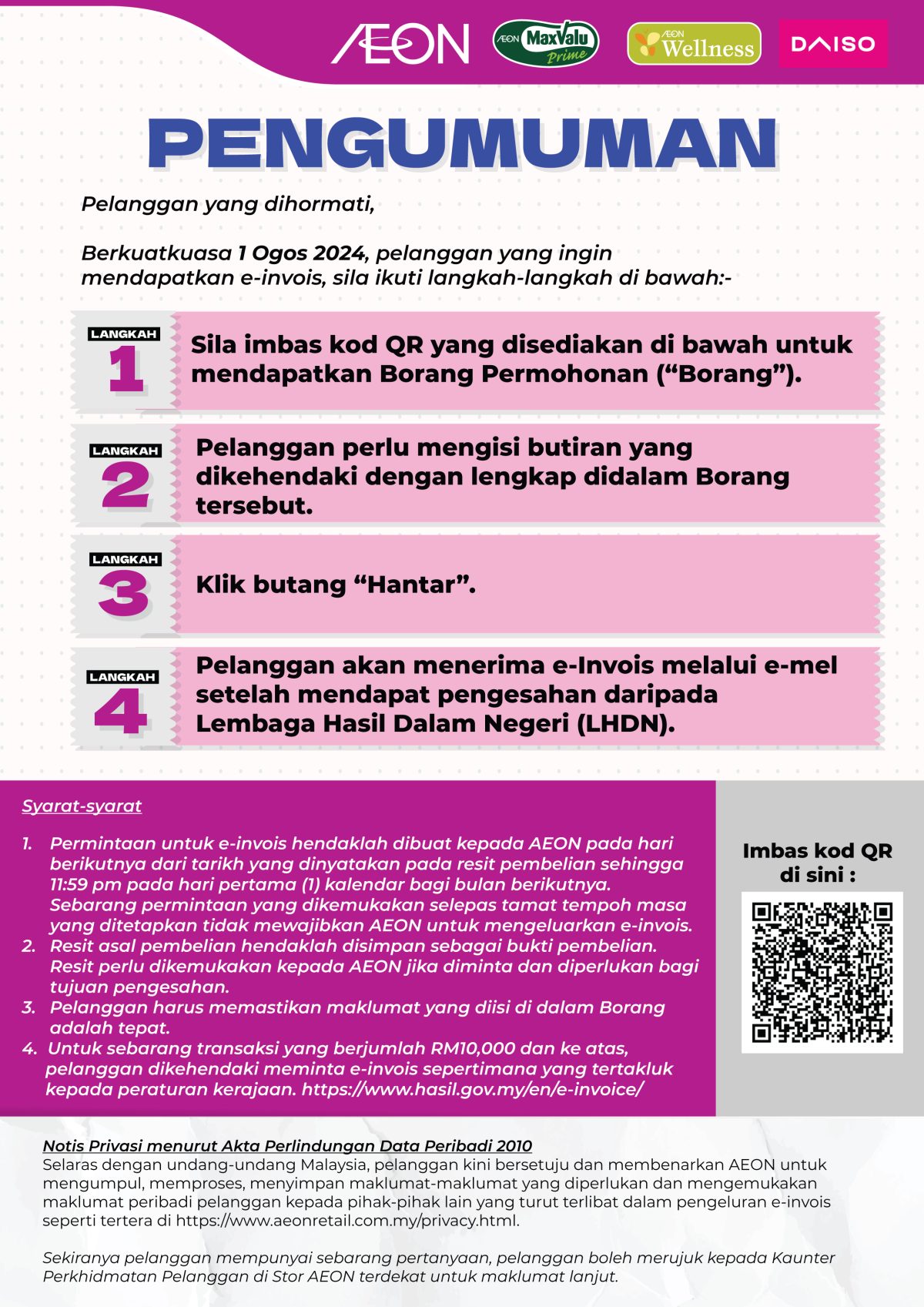 e-Invoice - AEON CO. (M) BHD.