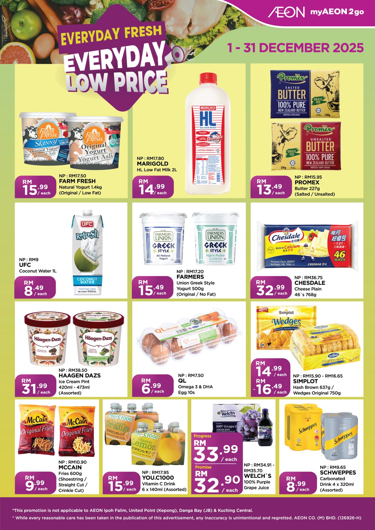 Everyday Fresh, Everyday Low Price - AEON CO. (M) BHD.